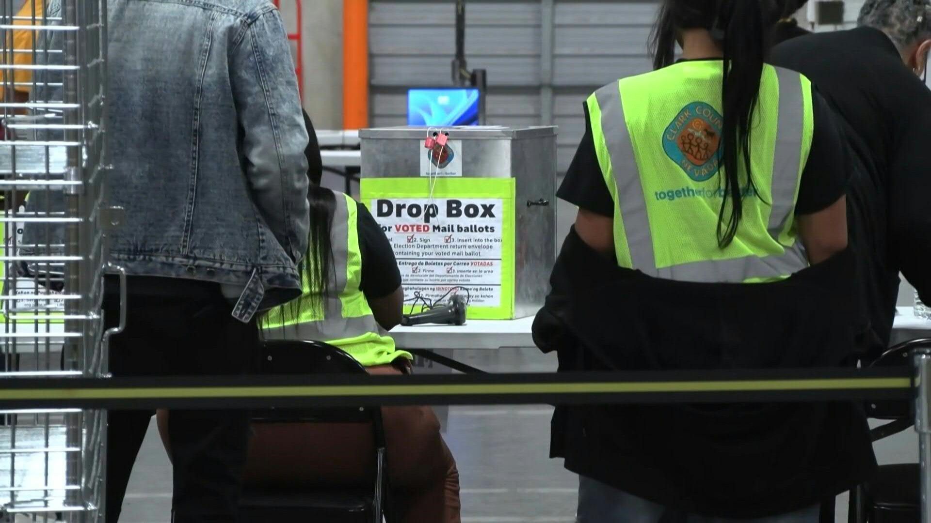 US Election: Mail ballot drop boxes arrive at Nevada counting center ...