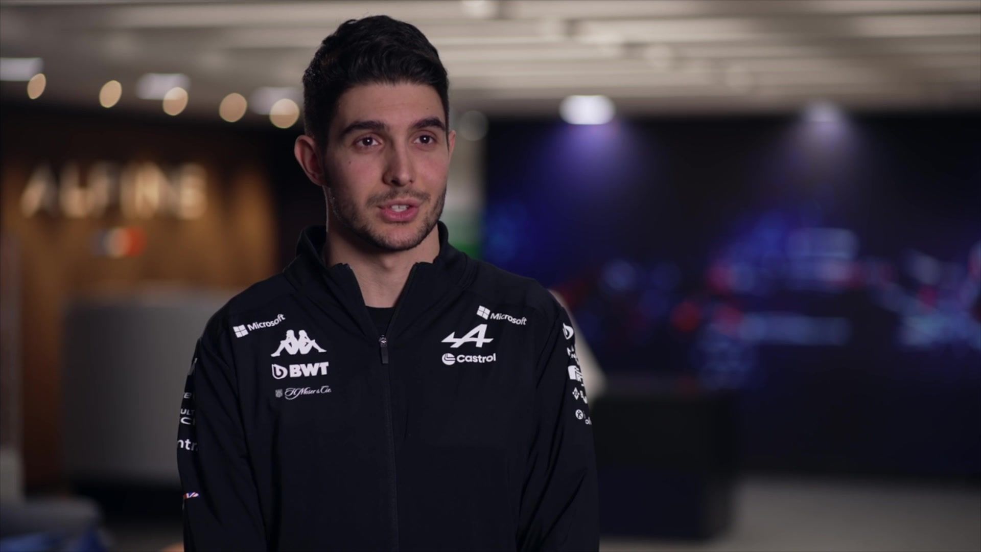 BWT Alpine F1 Team 2024 - Interview with Esteban Ocon