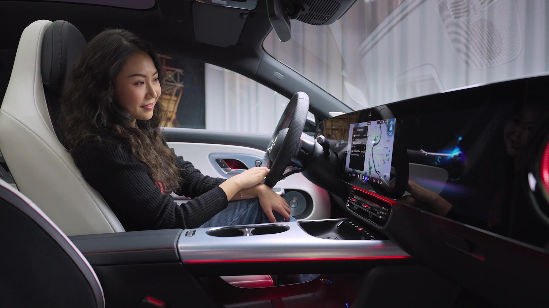 2025 Mercedes-Benz CLA - MBUX Virtual Assistant - Navigation enhanced with Google Clouds' new ...