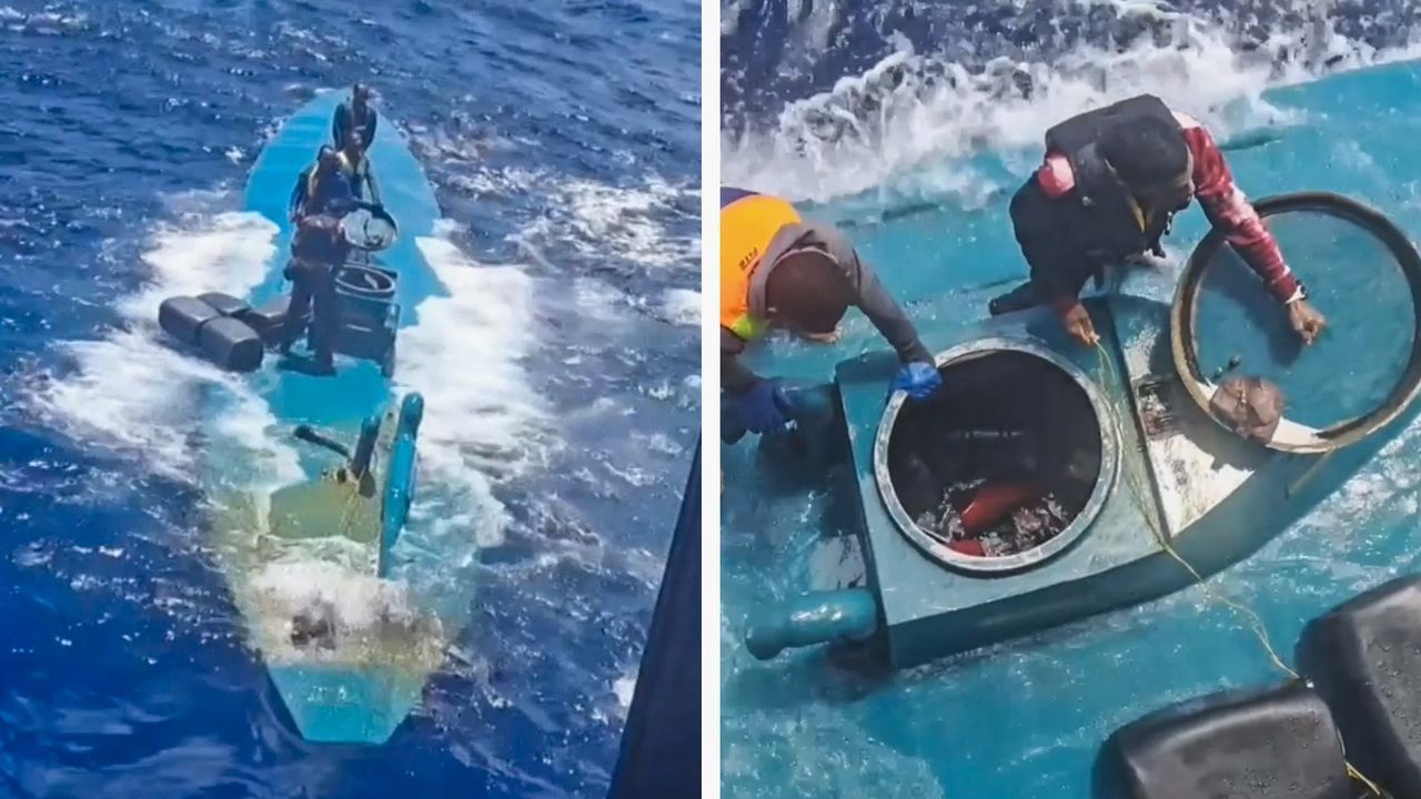 Crew versenkte Schiff selbst: Spanien entdeckt Narco-U-Boot vor Küste
