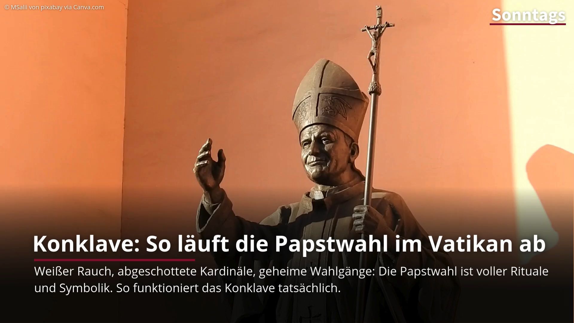 Video: Konklave: So läuft die Papstwahl im Vatikan ab